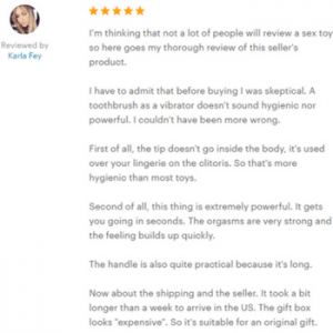 Viberry | The Toothbrush Vibrator - Hidden in plain sight